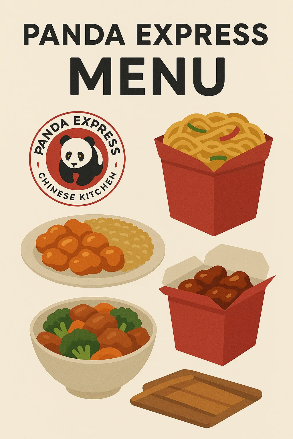Panda Express Menu (Prices with Calories ) October 2025